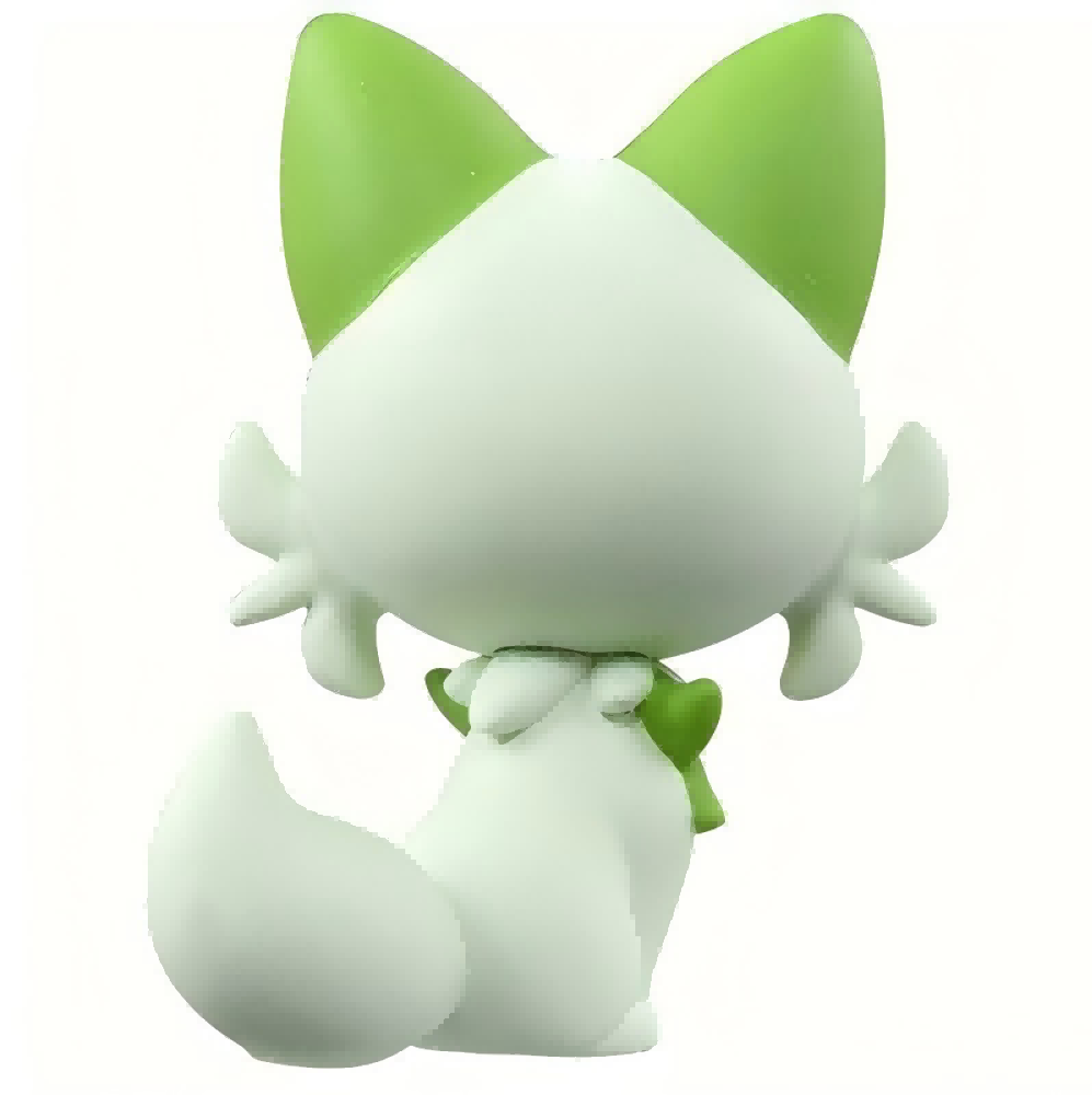 「In Stock 」4-5cm TOMY Pokémon Authentic Sprigatito Figure | Idplayer