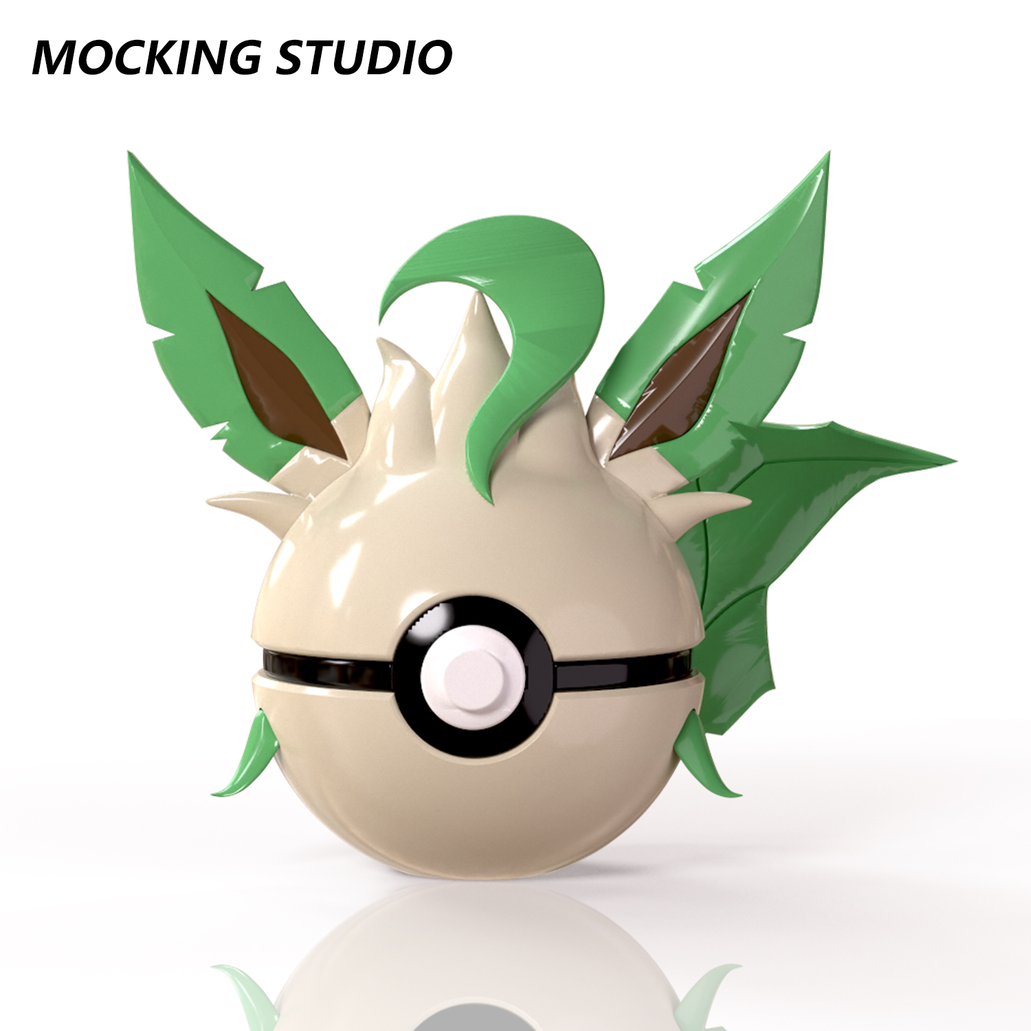 「Pre Order」1/1 Leafeon Pk Ball, shipping in Mar-Apr | Idplayer